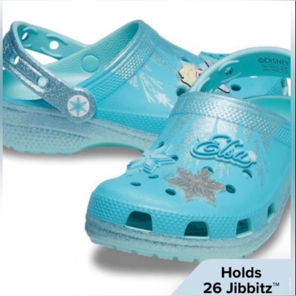 CROCS | Shoes | Crocs Disney Frozen Elsa Classic Clog | Poshmark